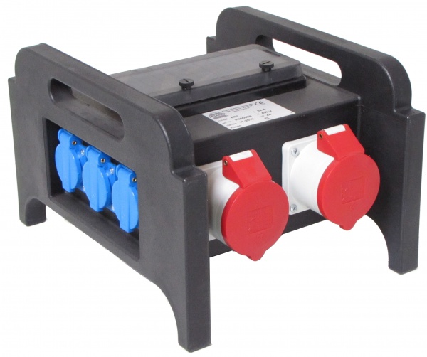 CG-Equipment - VER14 - Verdeelkast 32A - 6x Schuco/2x16A5p
