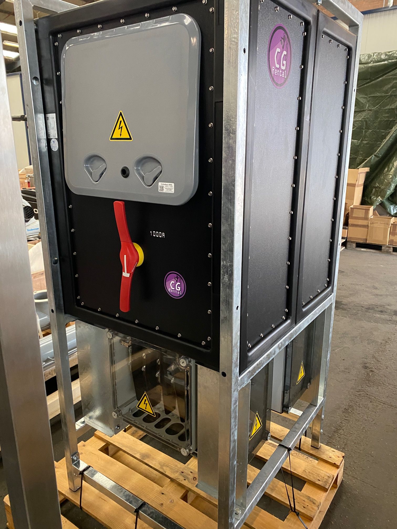 CG-Equipment - VER17 - Verdeelkast 1000A - 2x DIN2 400A/2x DIN1 250A